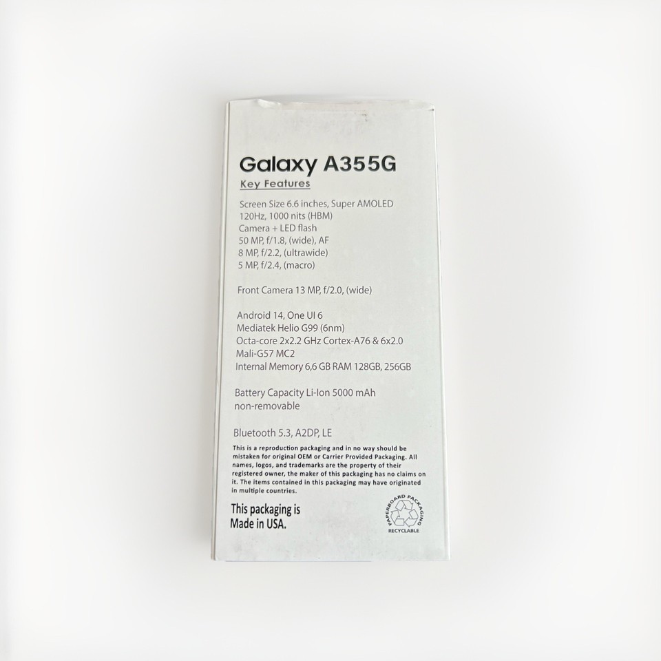 Samsung Galaxy A35 5G A356U 128GB 6GB 🔓Unlocked NEW SEALED | eBay