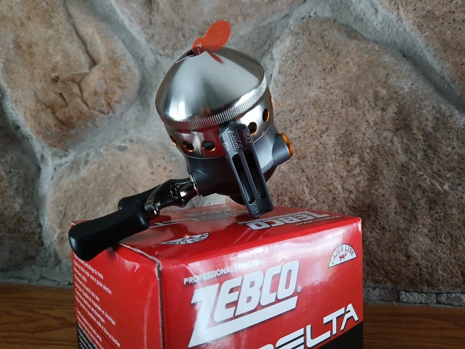 Zebco Delta ZD3 professional Spin Cast Fishing Reel Brand New 2.9:1 ...