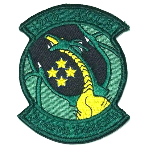 U.S. AIR FORCE 12th ACCS (AIRBORNE COMMAND & CONTROL SQ) PATCH (AFI ...
