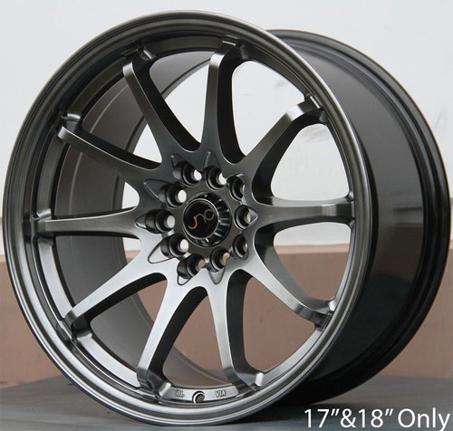 SET OF 4 JNC WHEELS JNC006 18x9.5 5x100 +35 HYPER BLACK | eBay