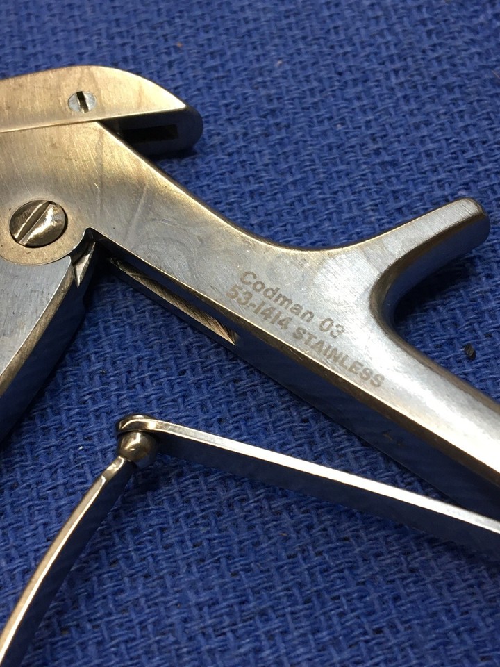Codman Surgical Orthopedic 3mm 40 Deg 8in Kerrison Rongeur 53-1414 | eBay