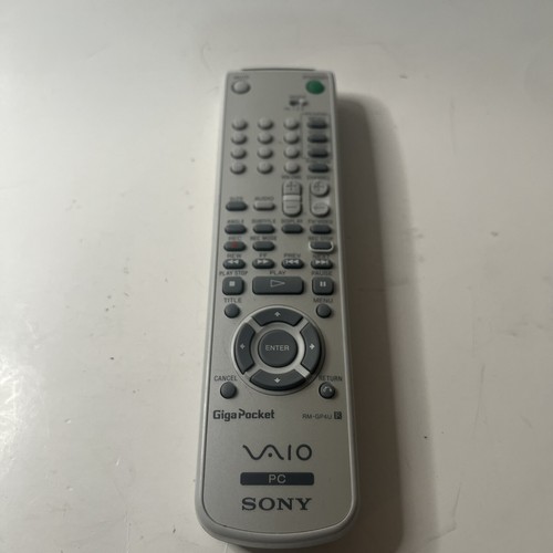 Sony VAIO RM-GP4U PC TV DVD Remote Control w Infrared Receiver PCVA ...