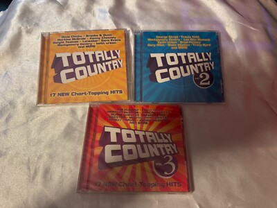 Various “Totally Country” CD Collection Lot Of Volumes 1 To 3 New ...