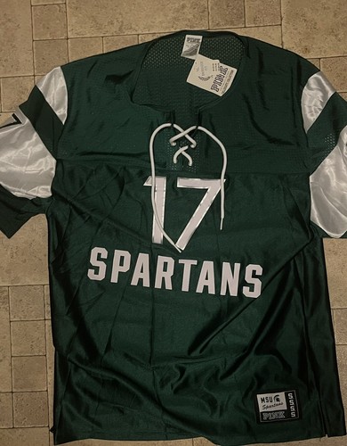 PINK Michigan State Jersey Size S | eBay