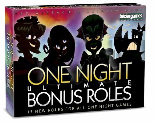 One Night Ultimate Bonus Roles Expansion Bezier Games (Base Games NOT ...