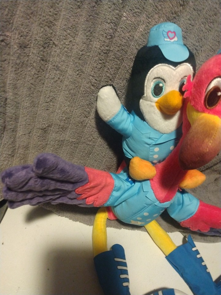 Disney Junior T.O.T.S Plush PIP FREDDY Flamingo Penguin Tots Talks ...