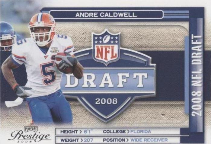 2008 Prestige - Nfl Draft Andre Caldwell #NFL-25 (RC) for sale online ...