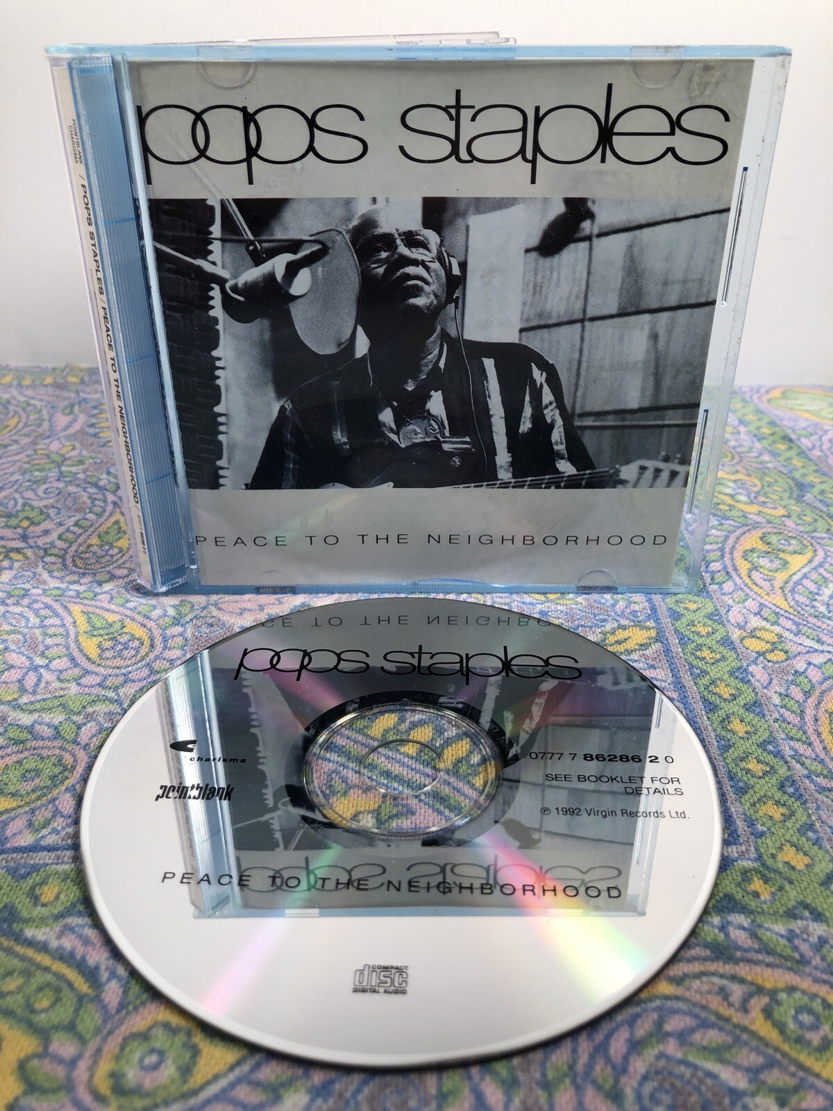Peace to the Neighborhood by Roebuck "Pops" Staples (CD, Mar-1992 ...