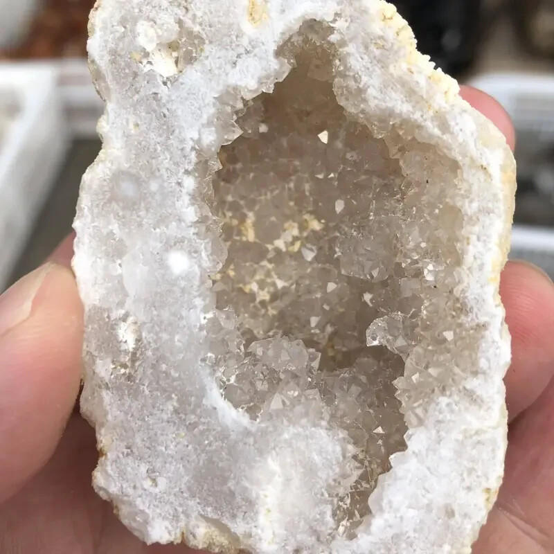 Whole Geode Crystal Large Unopened Quartz Geode Break Your Own Crystal ...