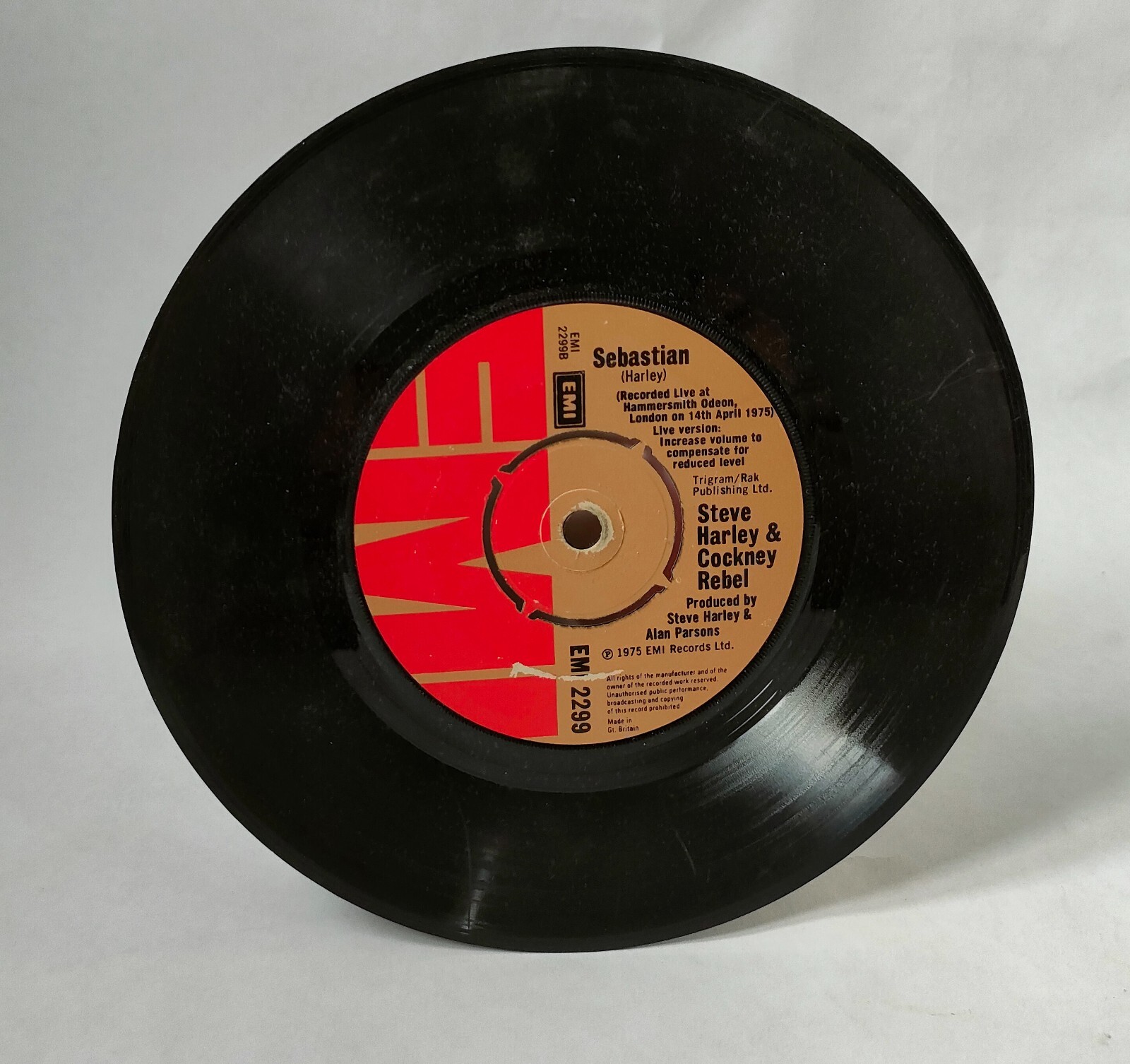 Steve Harley & Cockney Rebel - Mr. Raffles - 7 Zoll Musik Vinyl ...