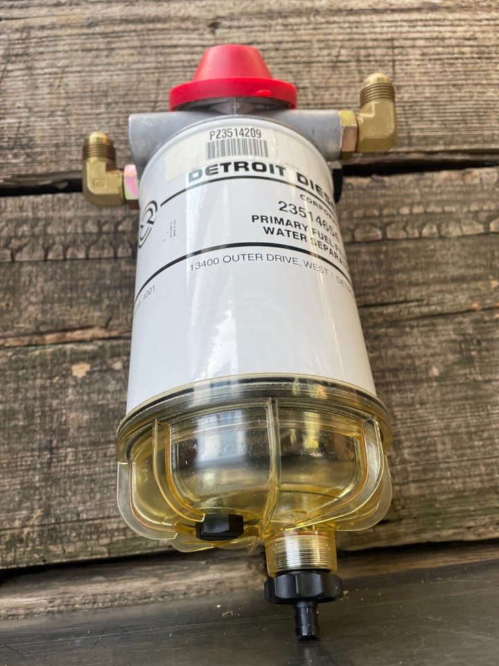 Detroit Diesel Fuel Filter Water Separator 23514209, 23514654, 2910-01 ...