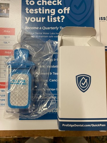 ProEdge Quickpass Dental Water Test Kit | eBay