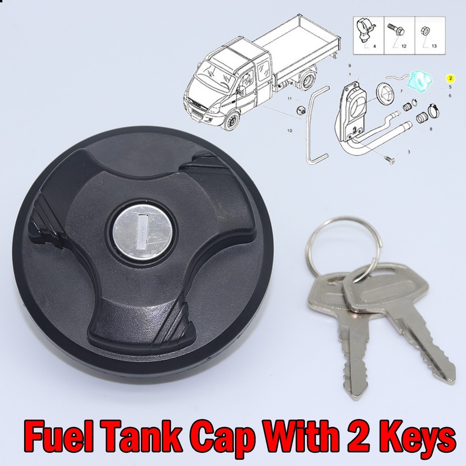 Fuel Lid For Fiat Ducato Panda Doblo 500 500C FUEL FILLER LOCKING TANK ...