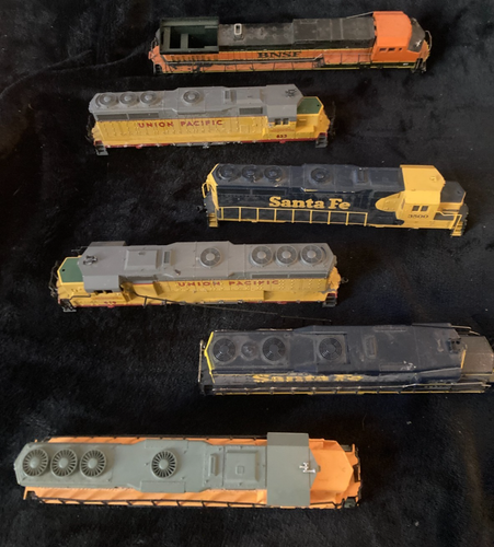 Assorted HO Gauge Diesel Locomotive Shells....AS IS Condition | eBay