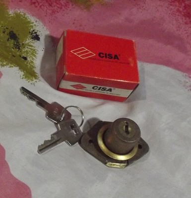 NEW VINTAGE CISA 71020 BRASS LOCK WITH 2 KEYS | eBay