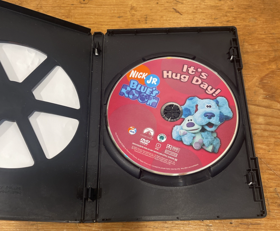 Blue’s Clues: Blue’s Room It’s Hug Day DVD 2005 Family Children Cartoon ...