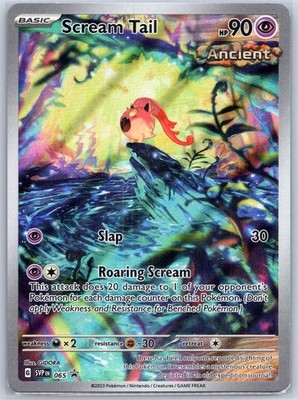 Scream Tail 065 Near Mint SV: Scarlet & Violet Promo Cards Pokemon ...