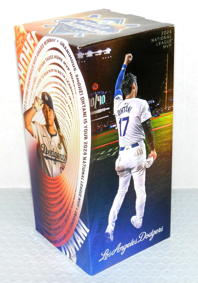 SHOHEI OHTANI BOBBLEHEAD L.A. DODGERS NEW UNOPENED 2024 50/50 MVP ...