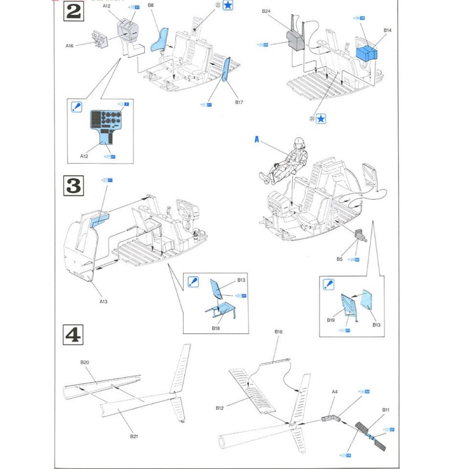 Dragon 3310 1/35 OH-6A Cayuse w/Crew Assembly Model Kit Precision ...