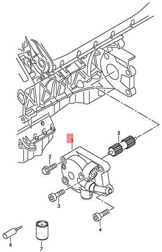 Genuine VW Touareg 7P5 7P6 Vane Pump 7P6422153E | eBay