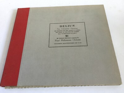 Delius The First Cuckoo in Spring Sir Thomas Beecham Columbia Set 78's ...