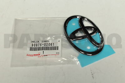 9097502061 Genuine Toyota EMBLEM SUB-ASSY, HOOD 90975-02061 | eBay