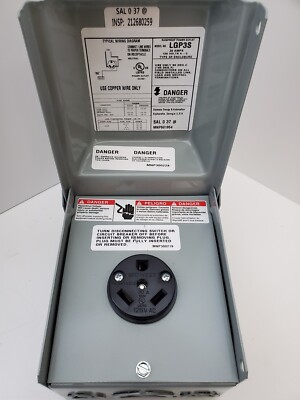 Talon LGP3S 30-Amp Enclosed, Outdoor Rated, Receptacle | eBay