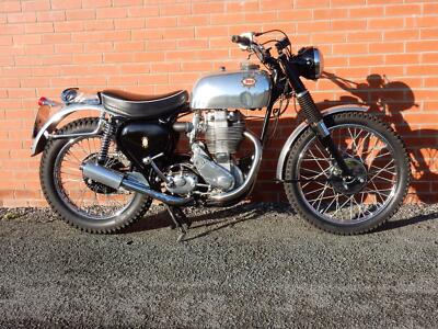 BSA Gold Star DBD34 500cc 1957 scrambler in ISDT trim. Factory matching ...