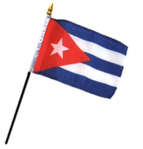 Wholesale Lot of 12 Cuba 4"x6" Desk Table Stick Flag | eBay