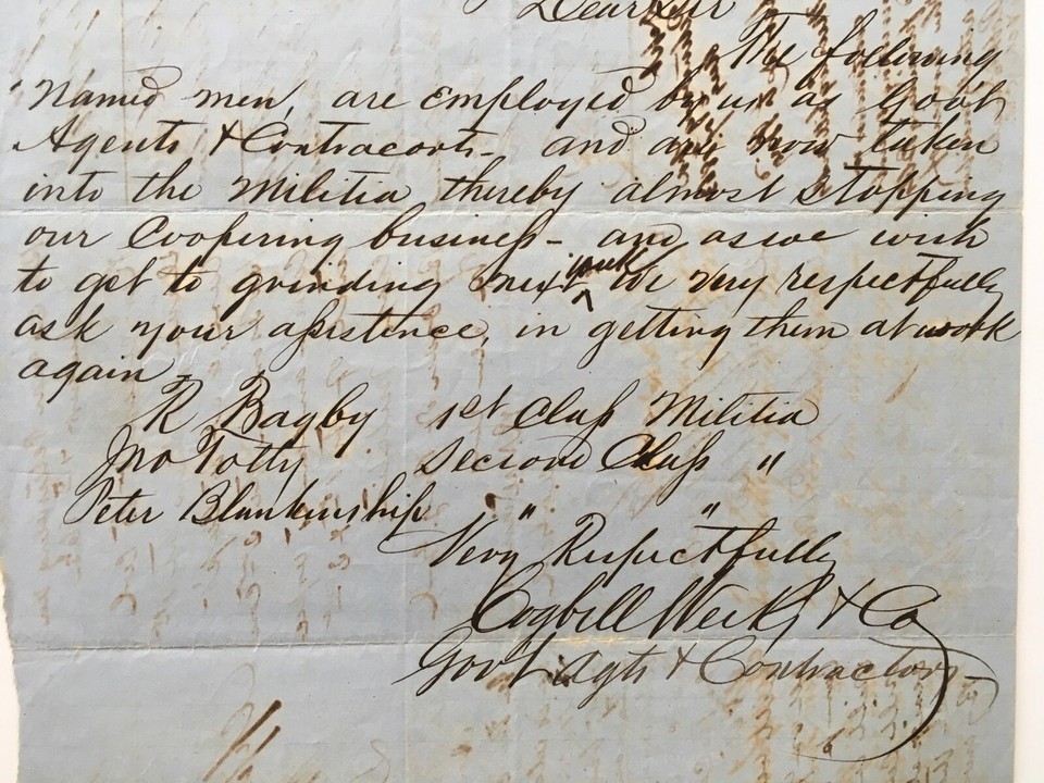 ANTIQUE CIVIL WAR CONFEDERATE DOCUMENT PETERSBURG VA BUSINESS LEGAL LAW ...