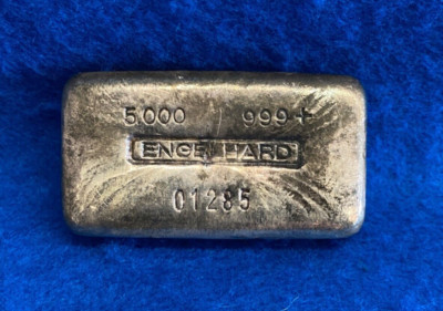 Engelhard 5 Oz. .999 Silver Mid Hallmark 3rd Series 100 Mintage | eBay