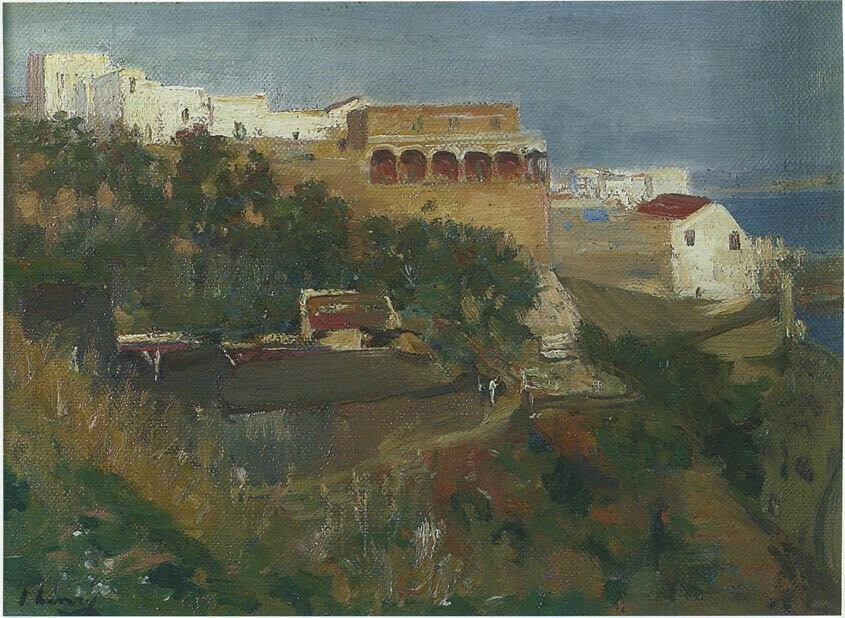 Oil painting Tangier-Sir-John-Lavery-oil-painting-Tangier-Sir-John ...