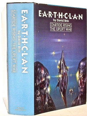 EARTHCLAN, by DAVID BRIN —Startide Rising & The Uplift War —Doubleday ...