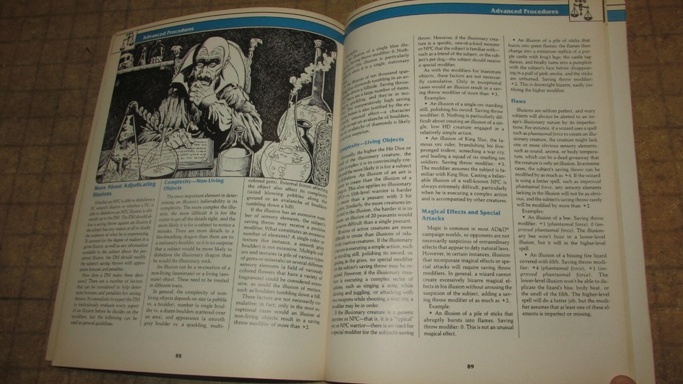 Dungeons & Dragons Complete Handbook Thief Fighter Priest Wizard ...