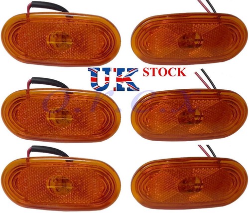 6x Amber Side Marker Lights LED Lamps for MERCEDES SPRINTER - VW ...
