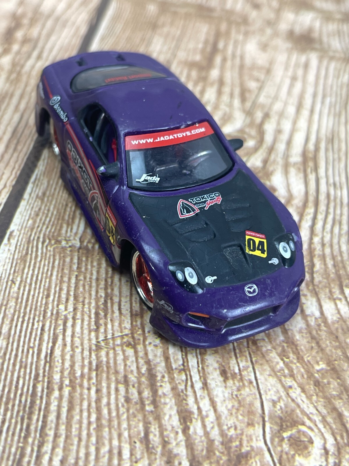 mazda rx-7 jada toys Tokico Race Edition Purple | eBay