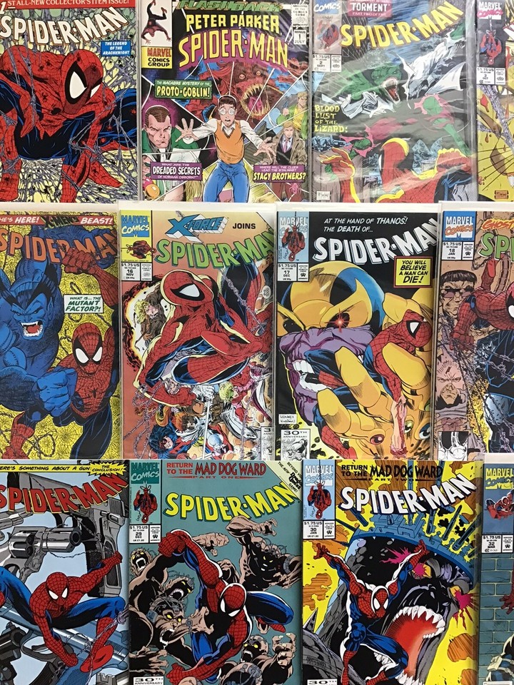 Marvel Comics - Run Lot 1-98 Missing 4, 13, 26, 31 & 71 - Annual 1, 97 ...