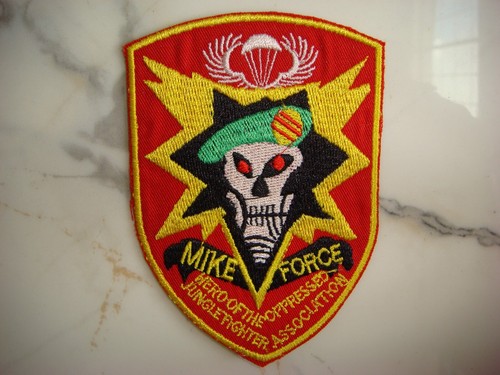 US MACV SOG MIKE FORCE JUNGLE FIGHTER ASSOCIATION, VIETNAM WAR PATCH | eBay