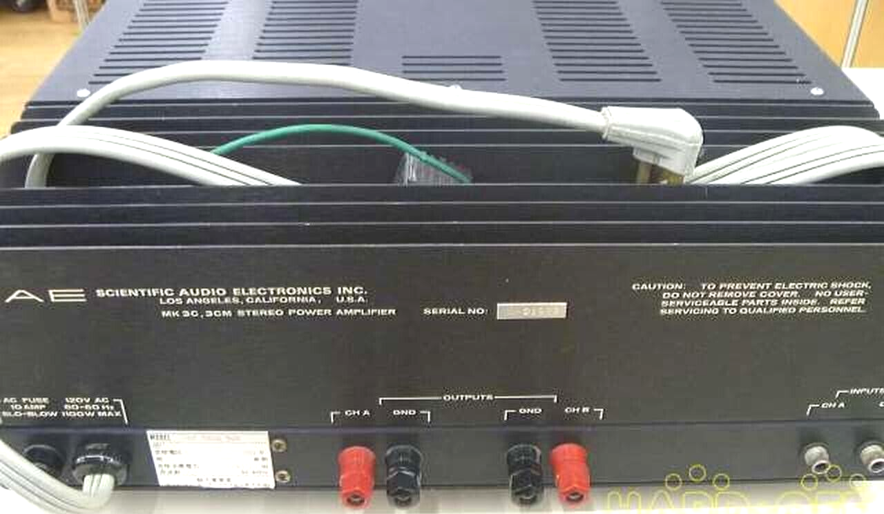 SAE Mark 3Cm Power Amplifier Transistor Rare Tested | eBay