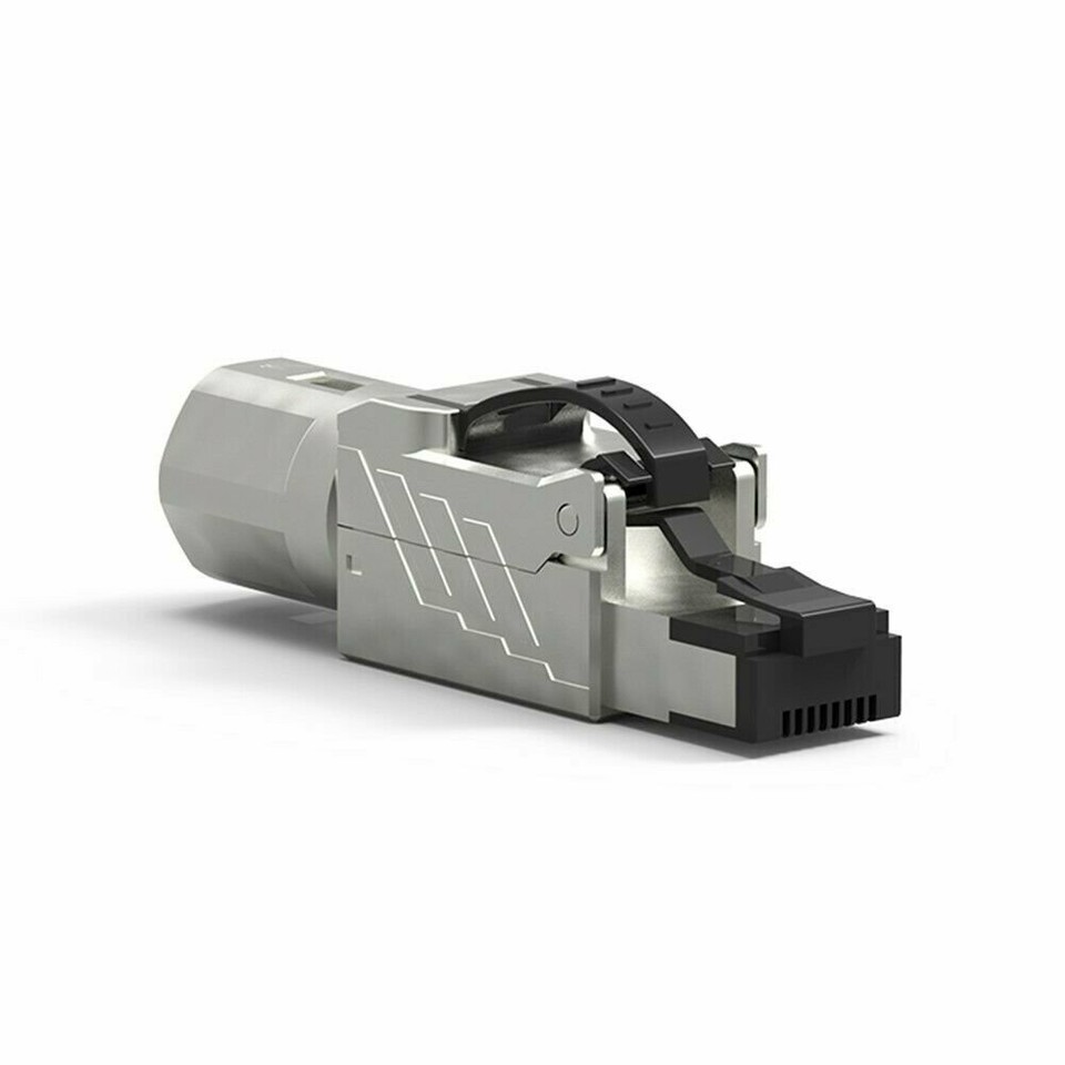 NEW - CAT8 Full Shielded RJ45 Network LAN Ethernet Plug 40G CAT.8 ...