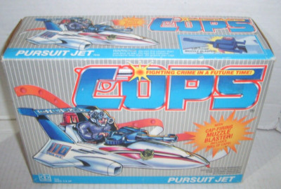 Hasbro Vintage Hasbro Cops N Crooks PURSUIT JET Figure Vehicle 1989 ...