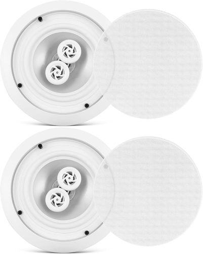 6.5 Inch 300W Dual Channel 8 Ohm Home Audio in Ceiling Marine Grade ...