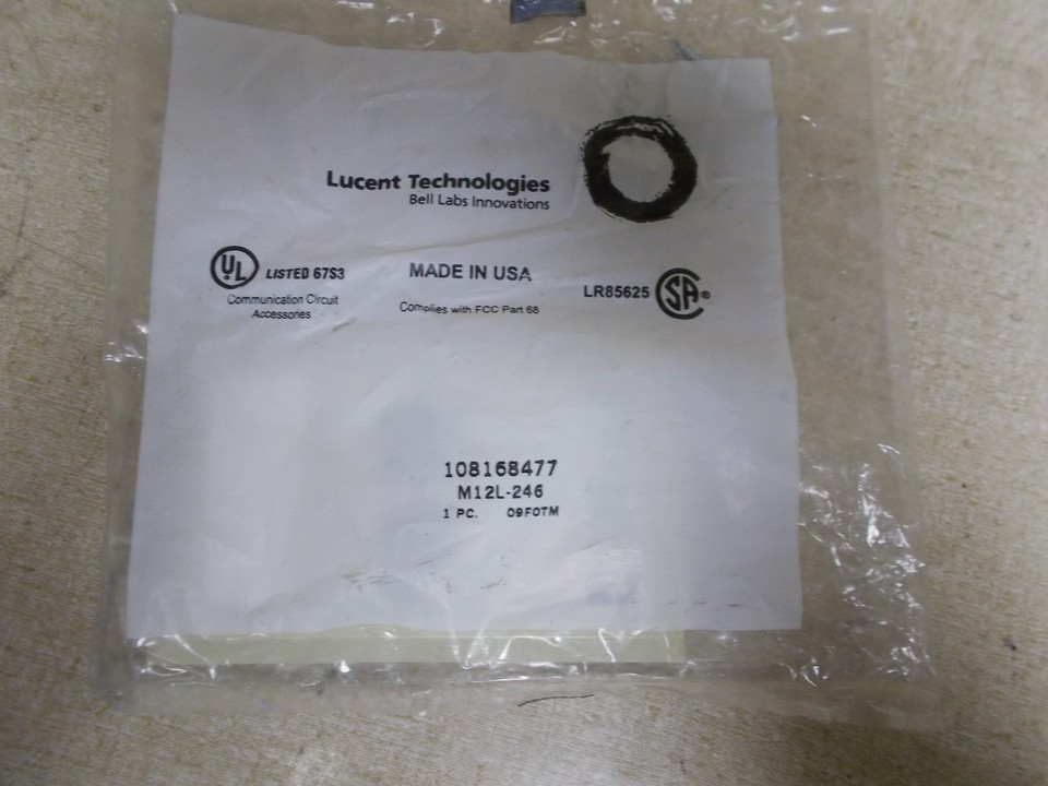 NEW Lucent Technologies 108168477 Ivory 2-Port Wall Plate *FREE ...