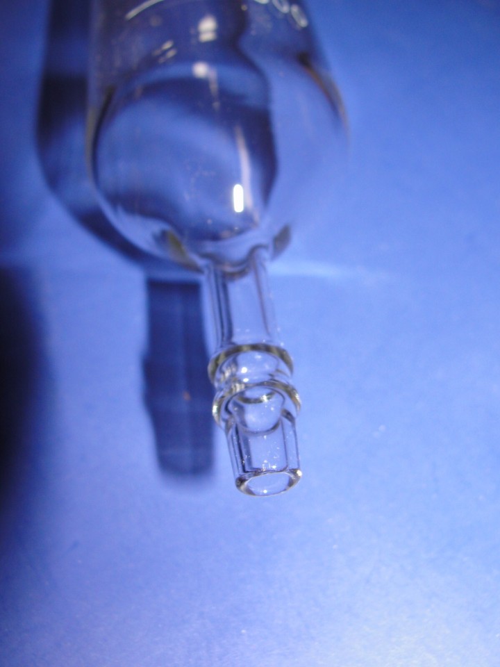 500ml Inverted Gas Buret Burret graduated column cylinder with stopcock ...