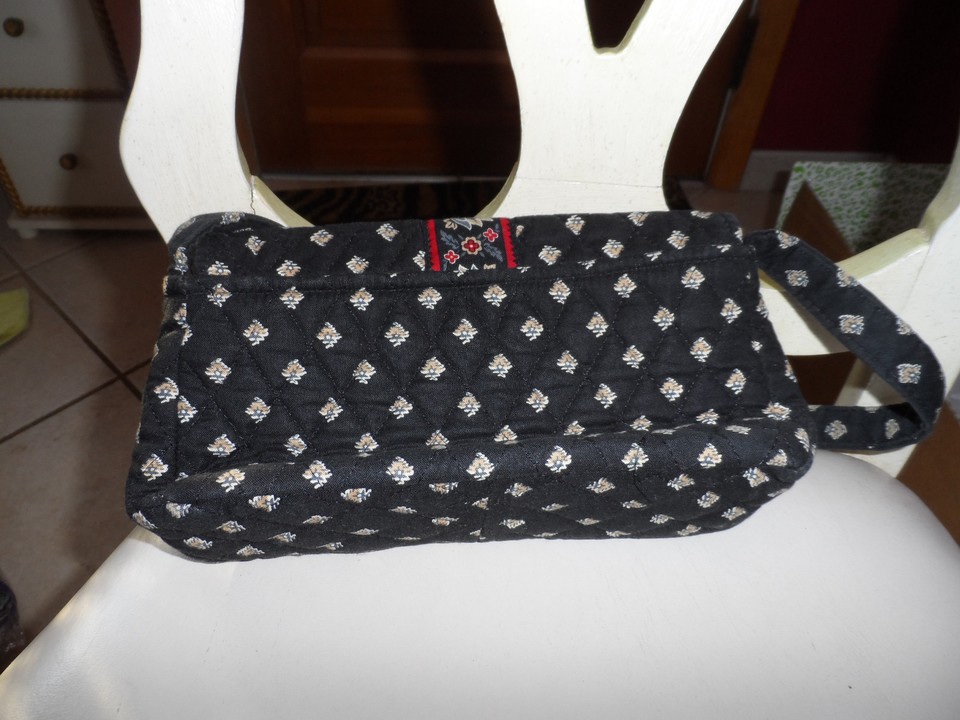 Vera Bradley Jilly bag in retired Classic Black pattern | eBay