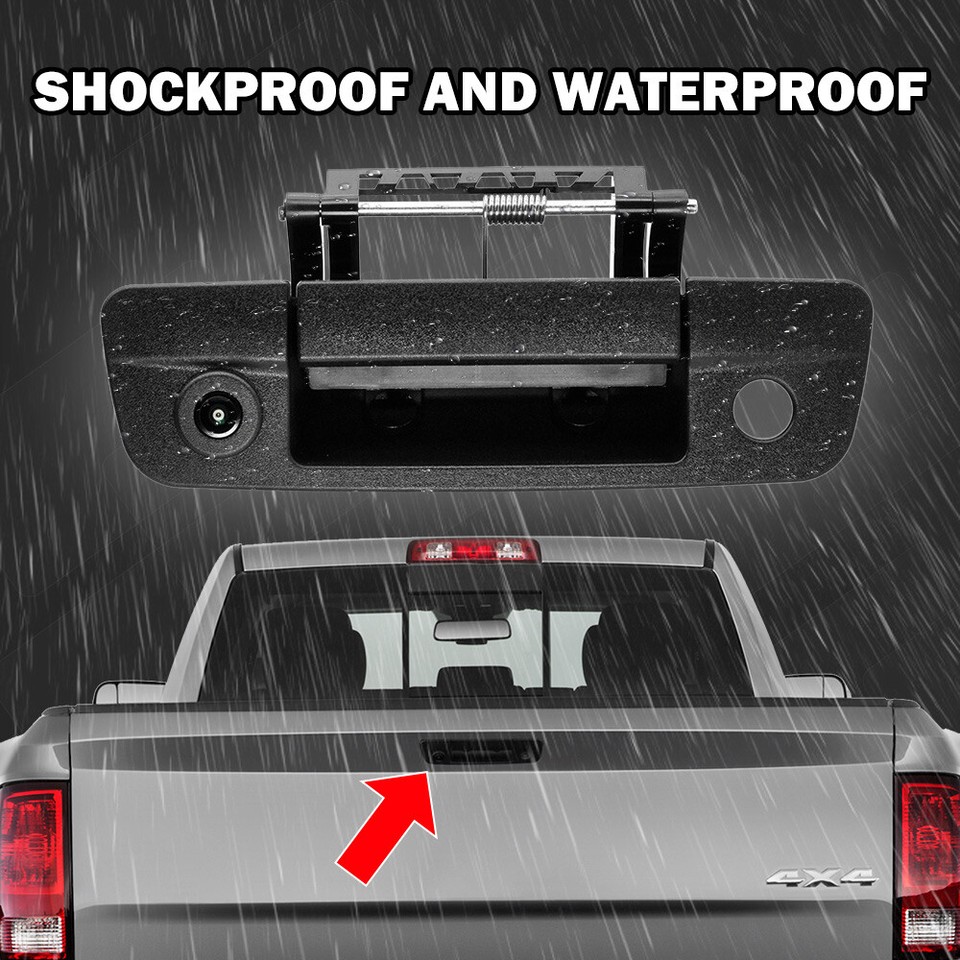 68044904AG Tailgate Handle Backup Camera w/ Wiring For Dodge Ram 1500 ...