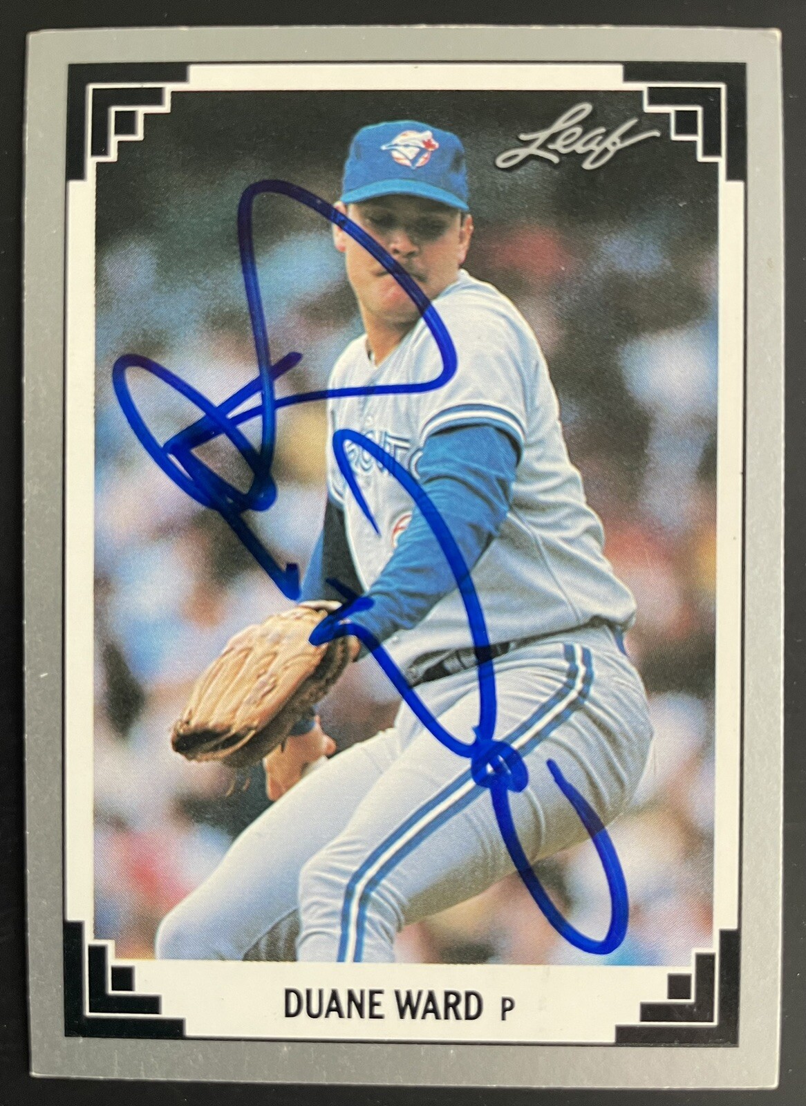 1991 Leaf Signed #154 Duane Ward Toronto Blue Jays Autographed Card | eBay