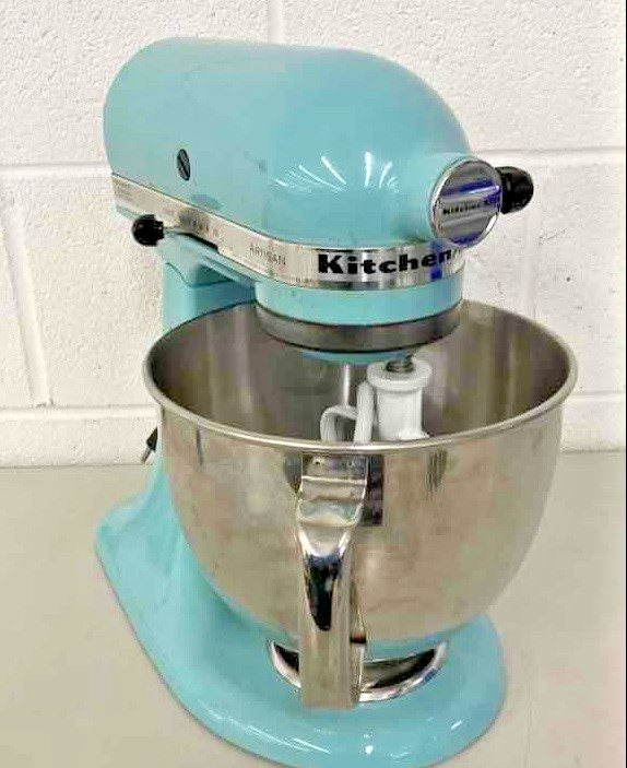 KitchenAid Artisan 5 QT Tilt Head Stand Mixer 350 W 10 Speed Baby Blue ...