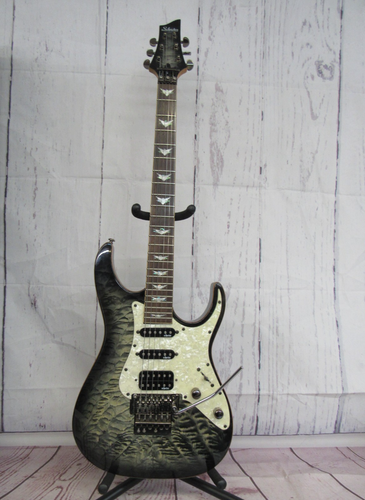 Schecter N427 Extreme Diamond Series 6 String Guitar - Platinum Mother ...