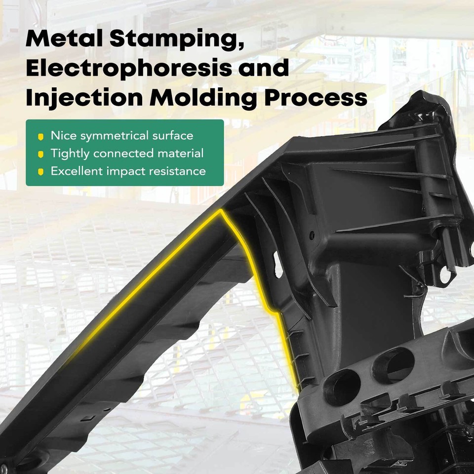 Front Radiator Support Assembly for Hyundai Venue 2020 2021 2022 2023 ...